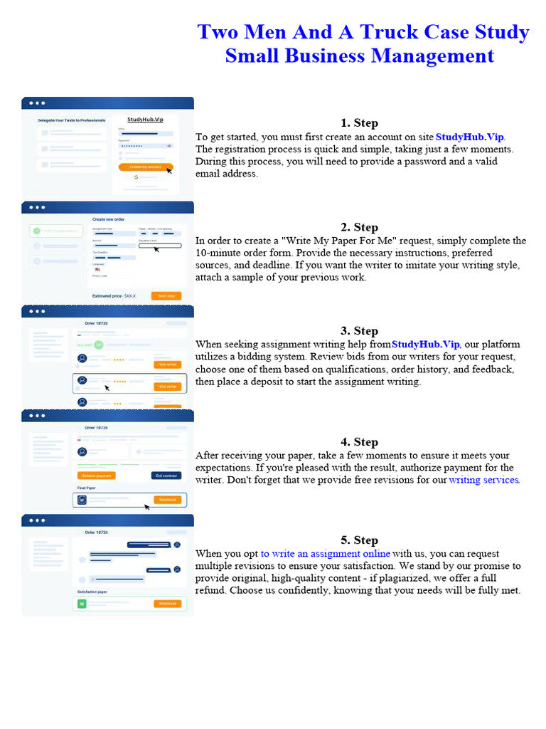 Two Men and A Truck Case Study Small Business Management | PDF | Kyoto Protocol | Clean ...
