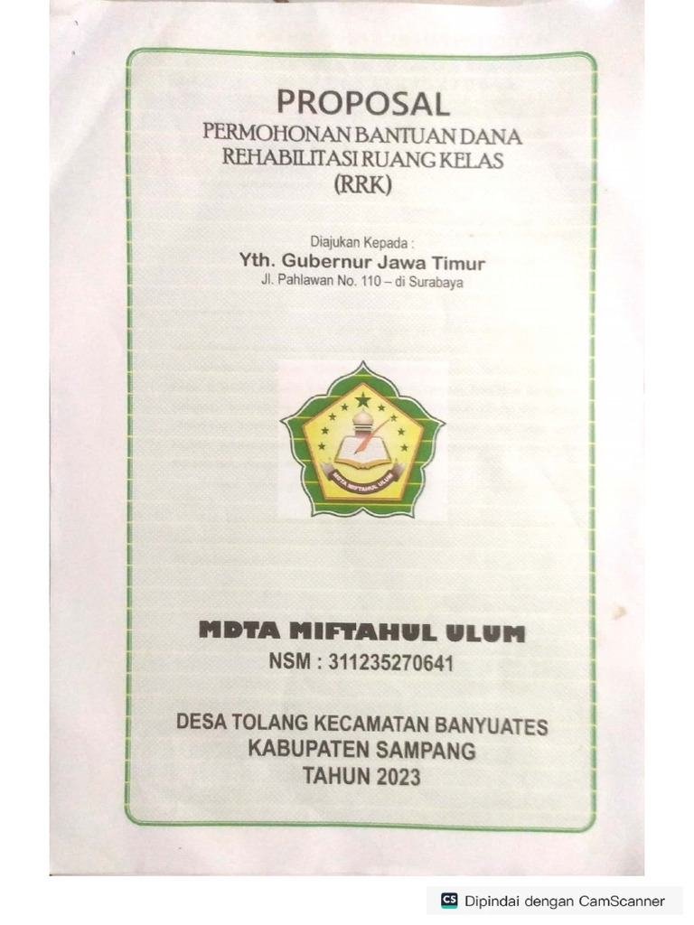 Mdta Miftahul Ulum | PDF