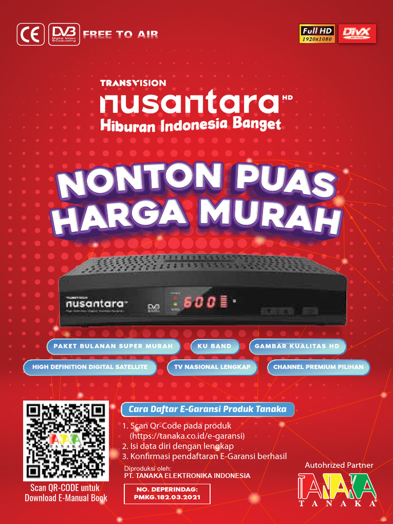 Paket TV Satelit HD Murah dan Lengkap | PDF