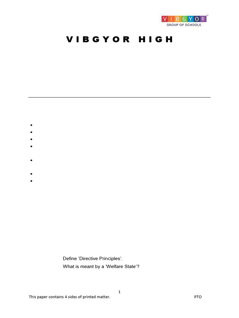 Cisce Grade 9 History Term 1 Sample Paper | PDF | Vedas | Indian Religions