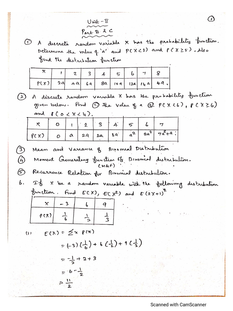Unit II - Part B&C | PDF