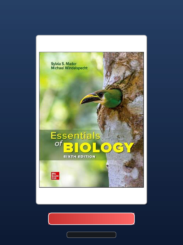 Essentials of Biology 6th Edition by Sylvia Mader Full Download | PDF ...