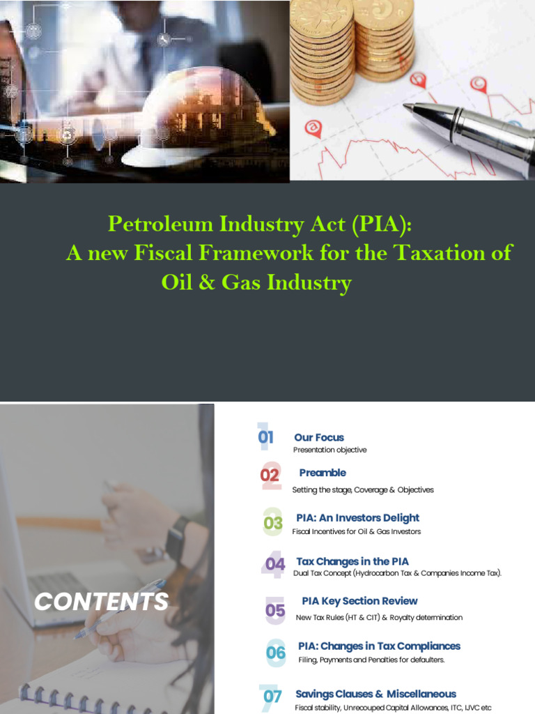 Pia Presentation Gabriel Ogunjemilusi 1 | PDF | Barrel (Unit) | Taxes