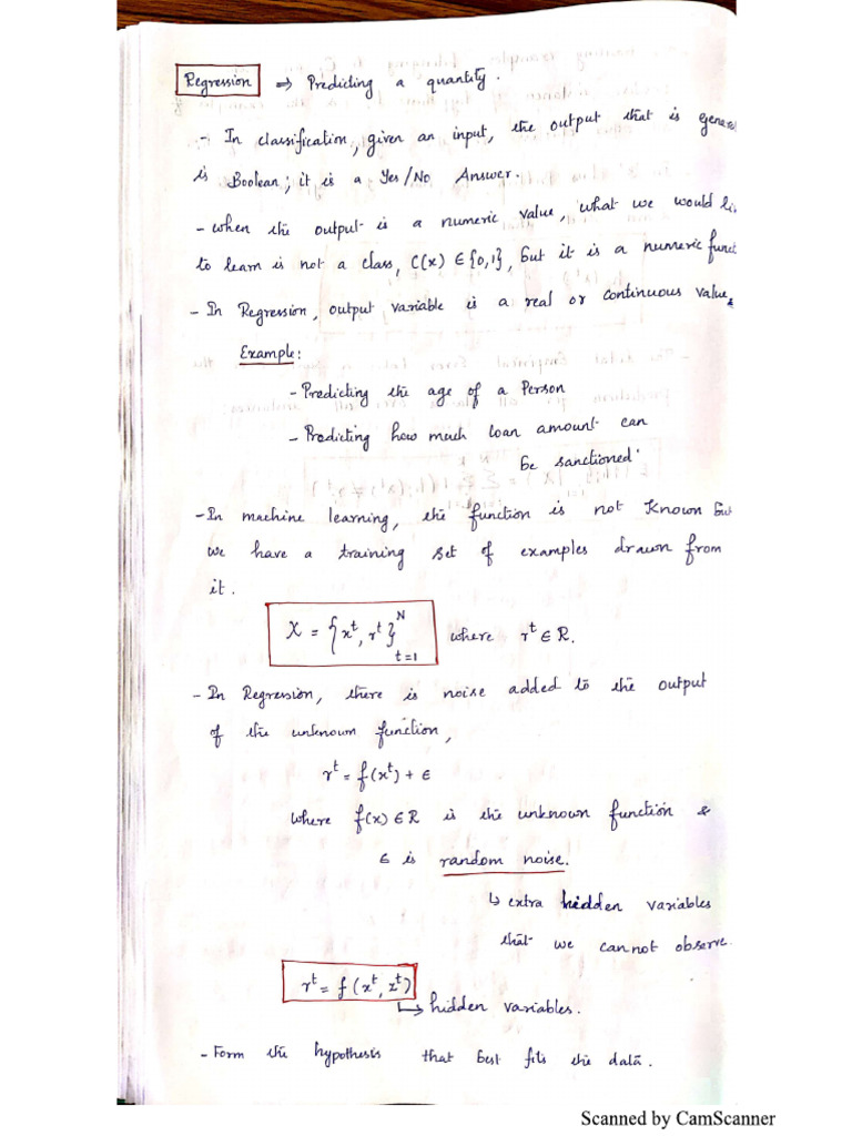 Regression Linear Regression | PDF