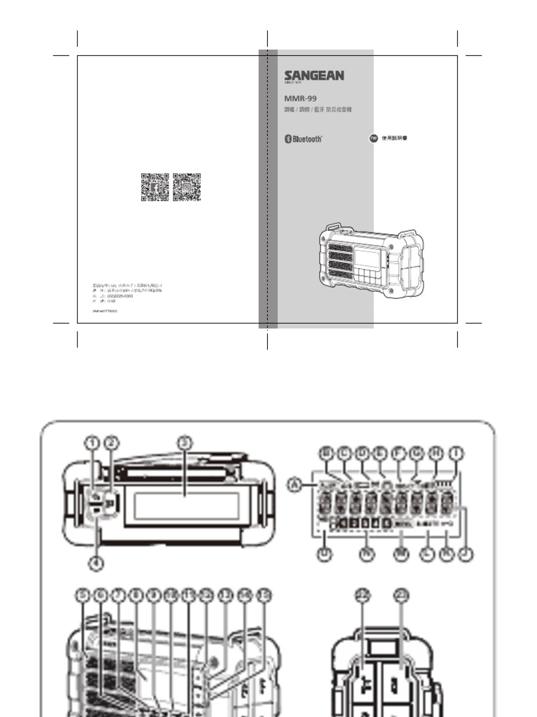 MMR-99 中文 說明書 | PDF