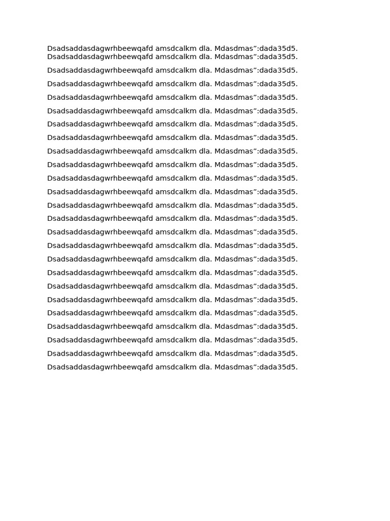 Asasdasd | PDF