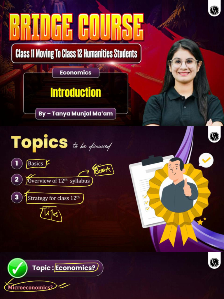 Bridge Course Class 11th To 12th (2025-26) Final PDF | PDF