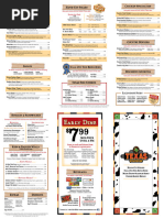 Server Menu Test Answer | PDF | Salad | Hamburgers