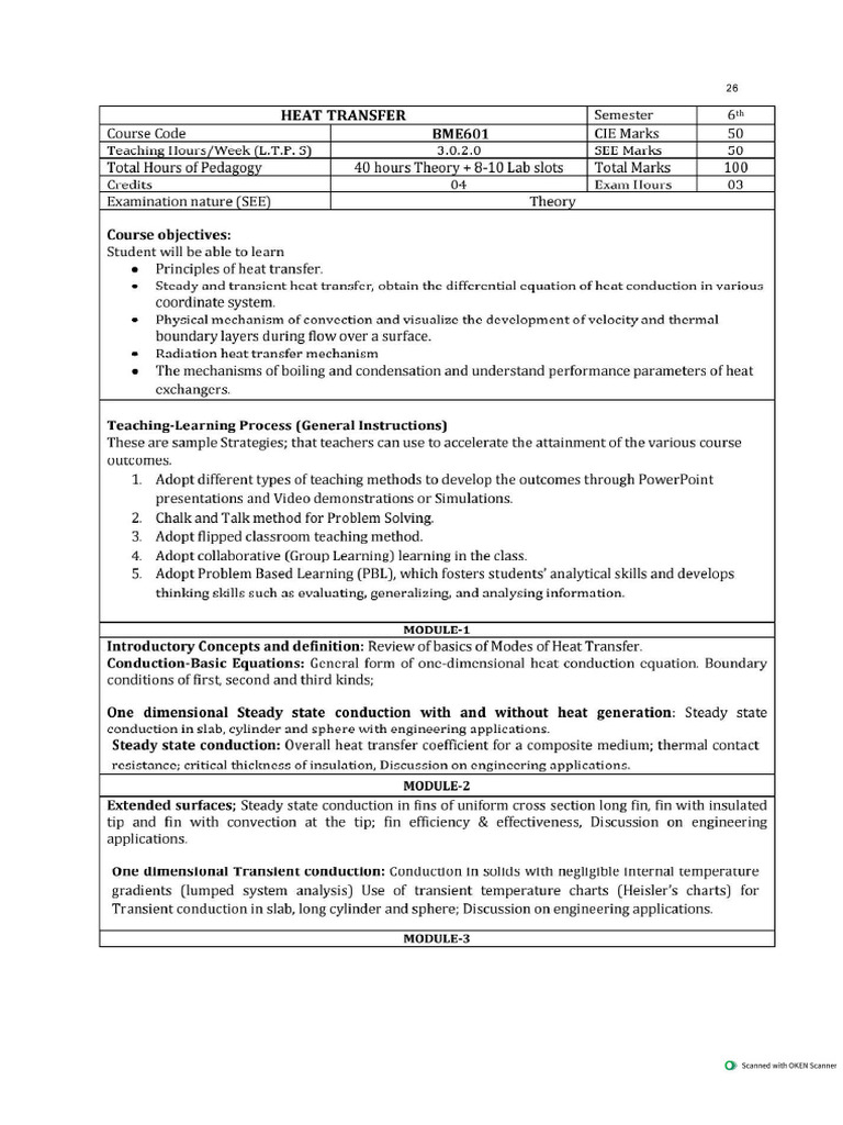 Heat Transfer | PDF