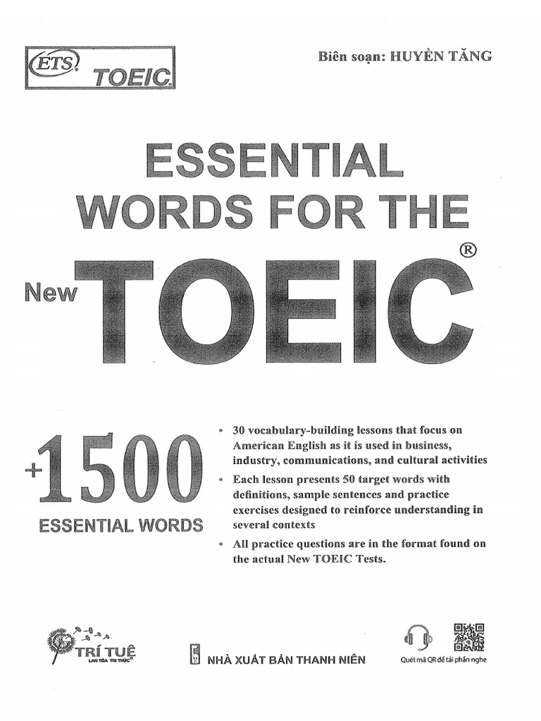 1500 Essential Word For Toeic PDF | PDF