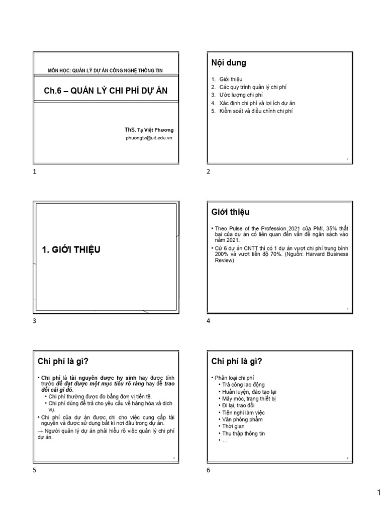 Chapter 6 Handouts Rutgon | PDF