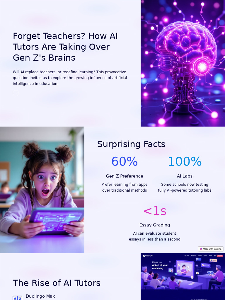 Forget Teachers How AI Tutors Are Taking Over Gen Zs Brains (Autosaved ...