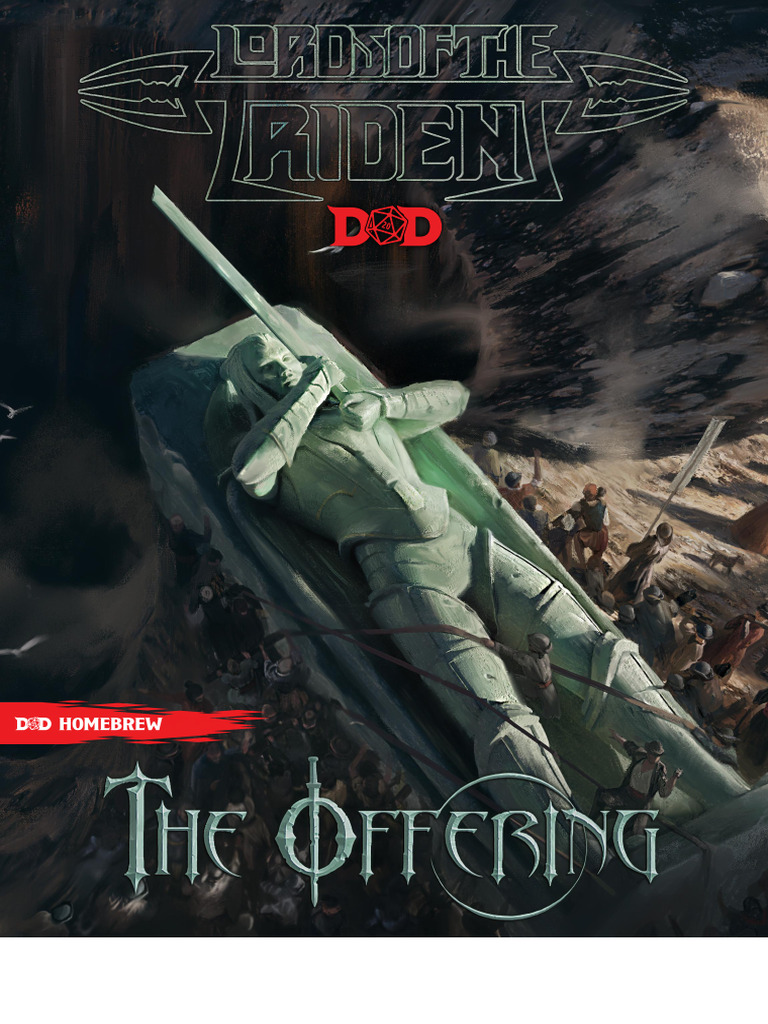 Lords of The Trident - The Offering 5e - The Homebrewery | PDF | Duel ...