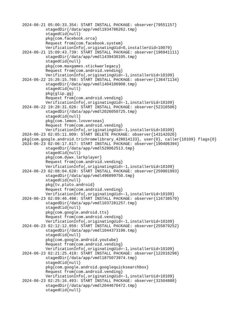 Pm Debug Info | PDF | Online Services | Mobile Software