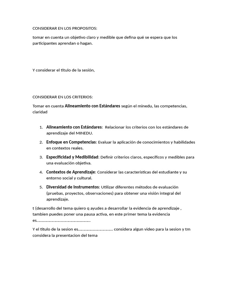 ALCANCES | PDF | Evaluación | Aprendizaje