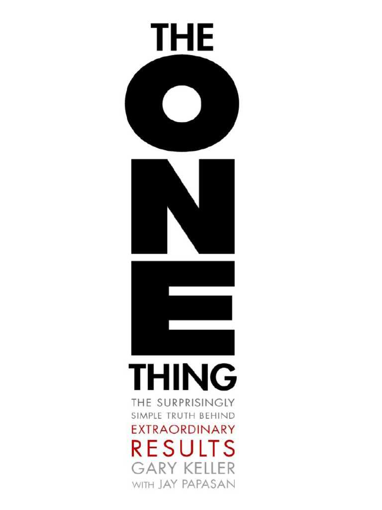 The One Thing | PDF