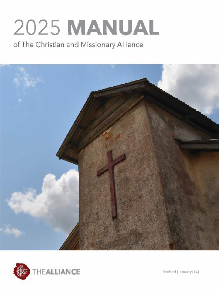 2025 CMA Manual English 1-14-25 | PDF | Born Again | Jesus