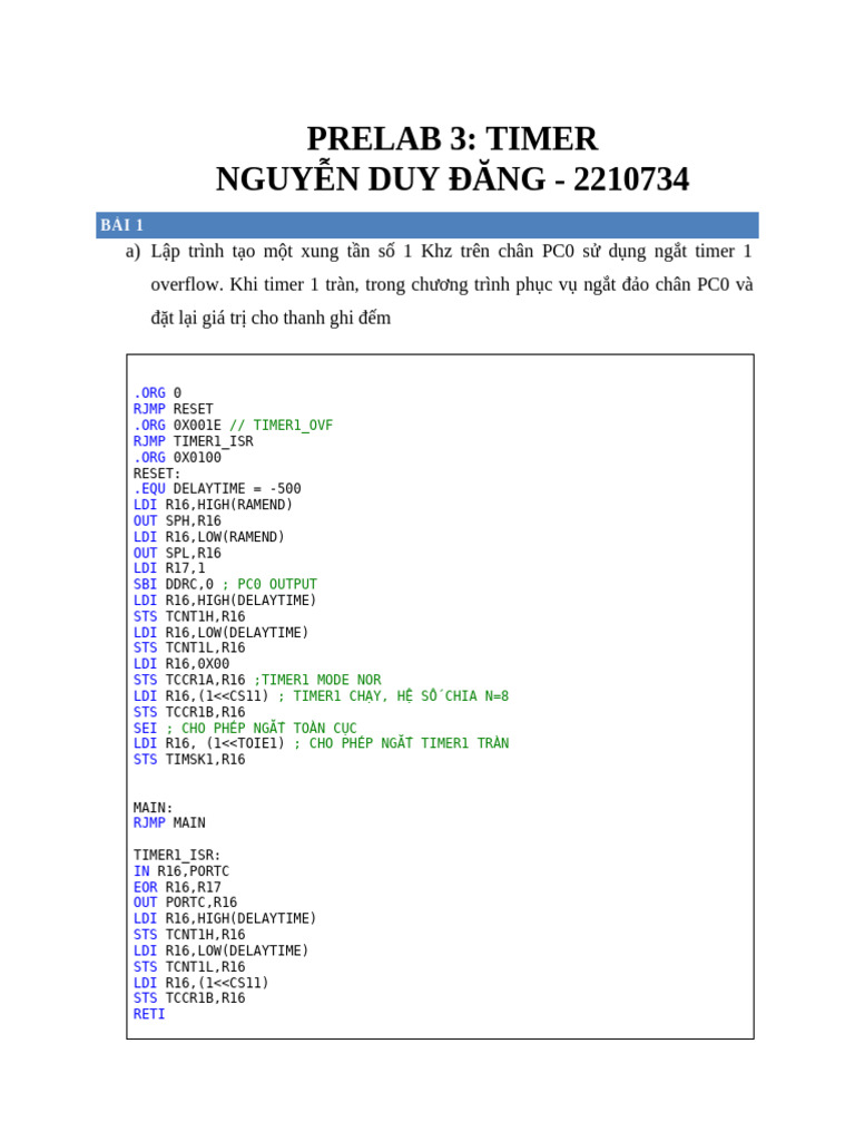 Prelab 3 | PDF