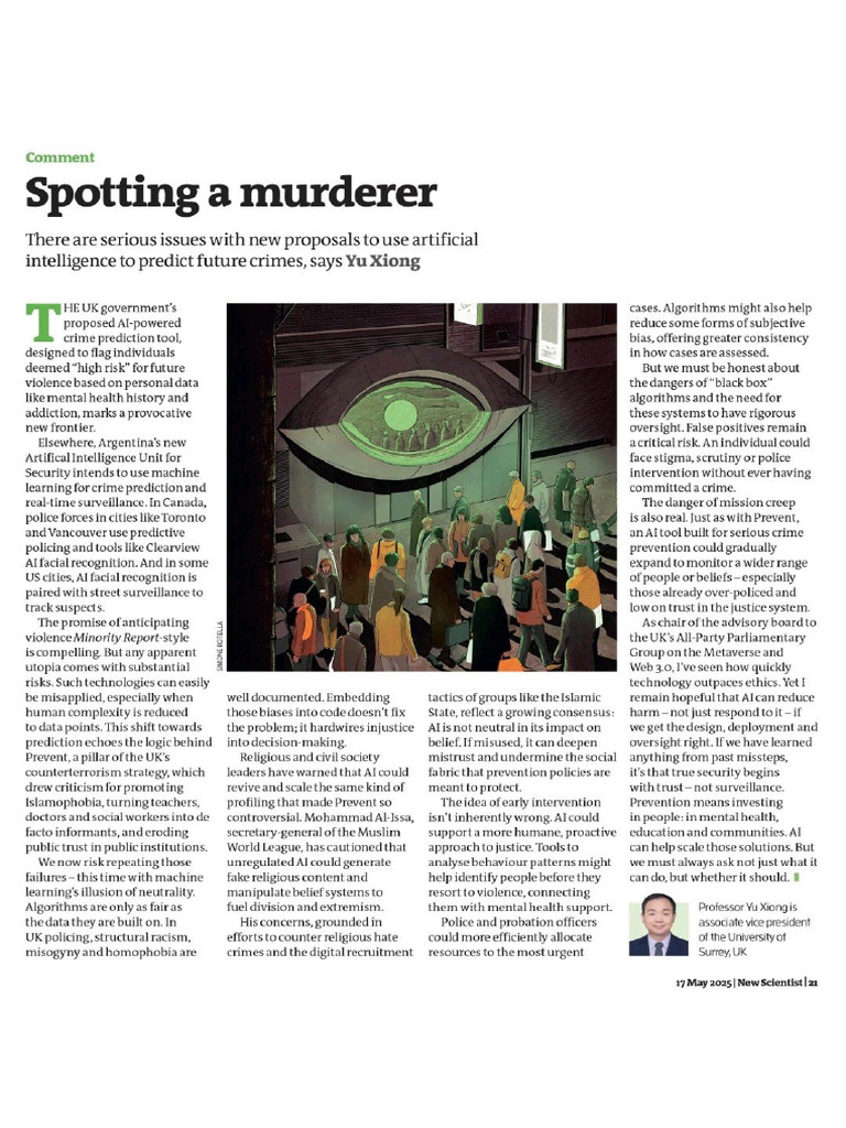 Spotting A Murderer | PDF