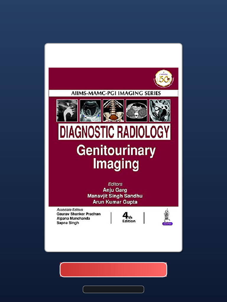 Verified PDF Download Diagnostic Radiology Genitourinary Imaging 4th Edition FULL Version | PDF ...