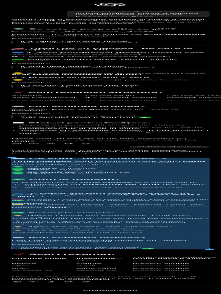 If Clauses Explicate 7th Grade | PDF