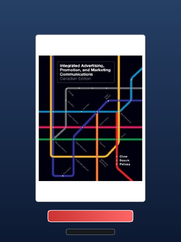Verified PDF Download Integrated Advertising Promotion and Marketing Communications 1st Canadian ...