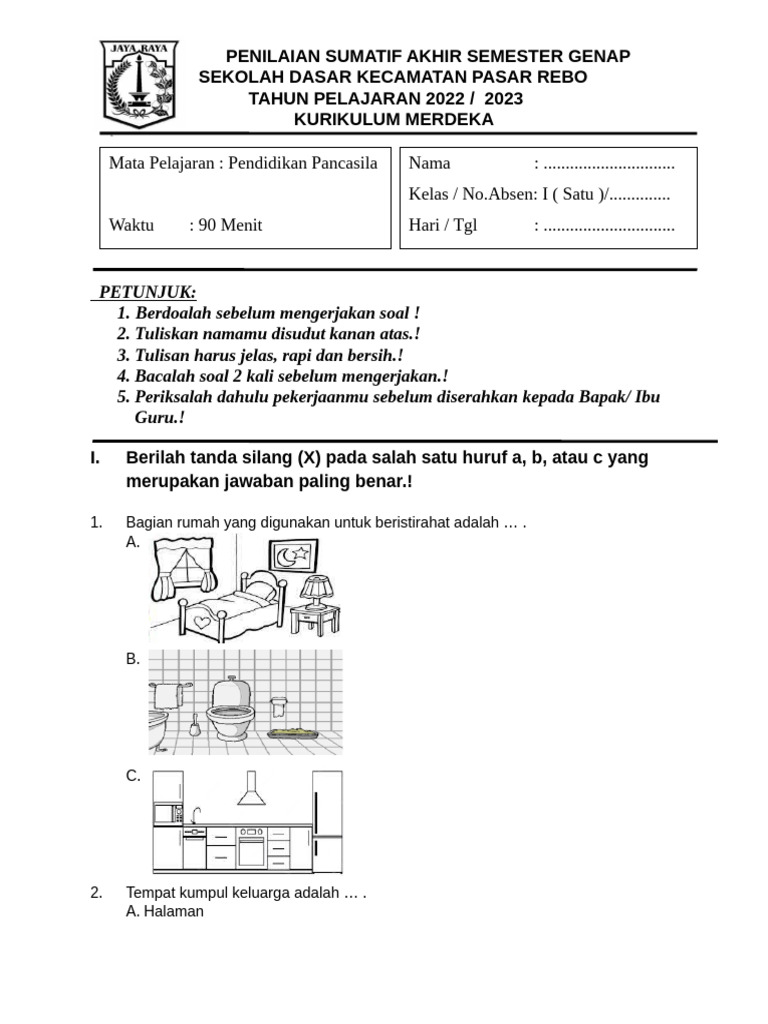 SAS Pend. Pancasila | PDF