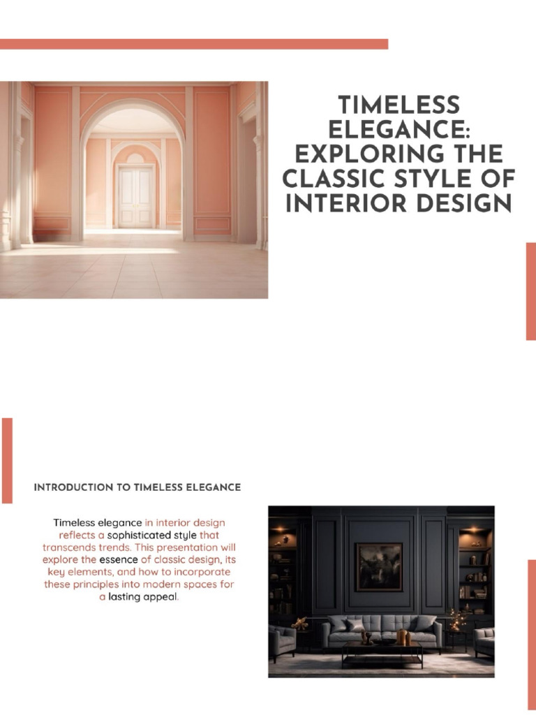 Class Style of Interior Design | PDF