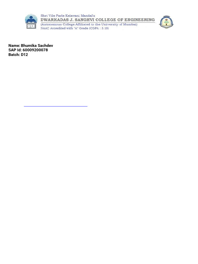 DE Tutorial05 | PDF | Computing | Computer Science