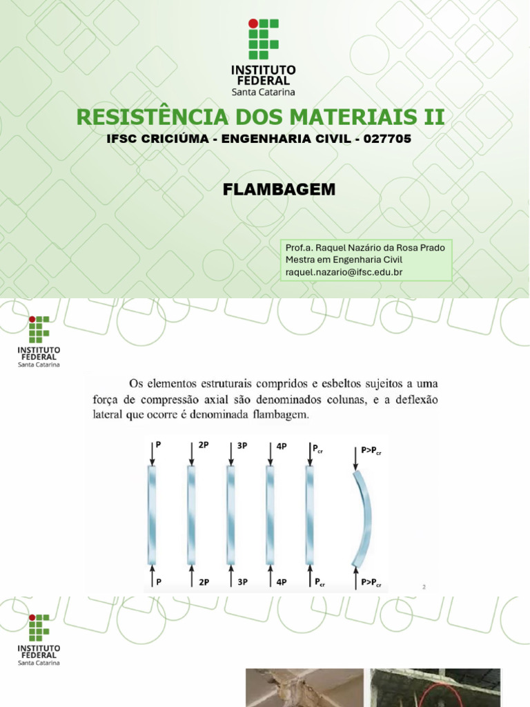 Aula - Flambagem 3 | PDF