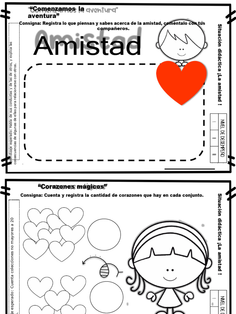 Anexos Amor y Amistad | PDF