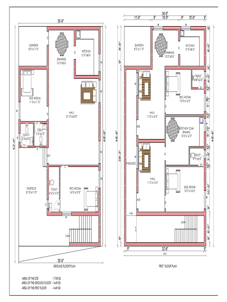 Building Plan Scheme Drw-Model | PDF