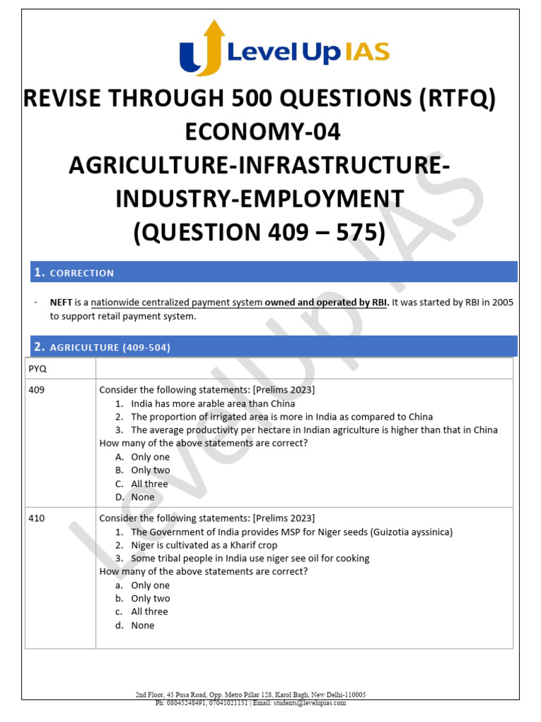 Feed Material RTFQ 2025-05-09 Revise Through 500 Questions RTFQ | PDF ...