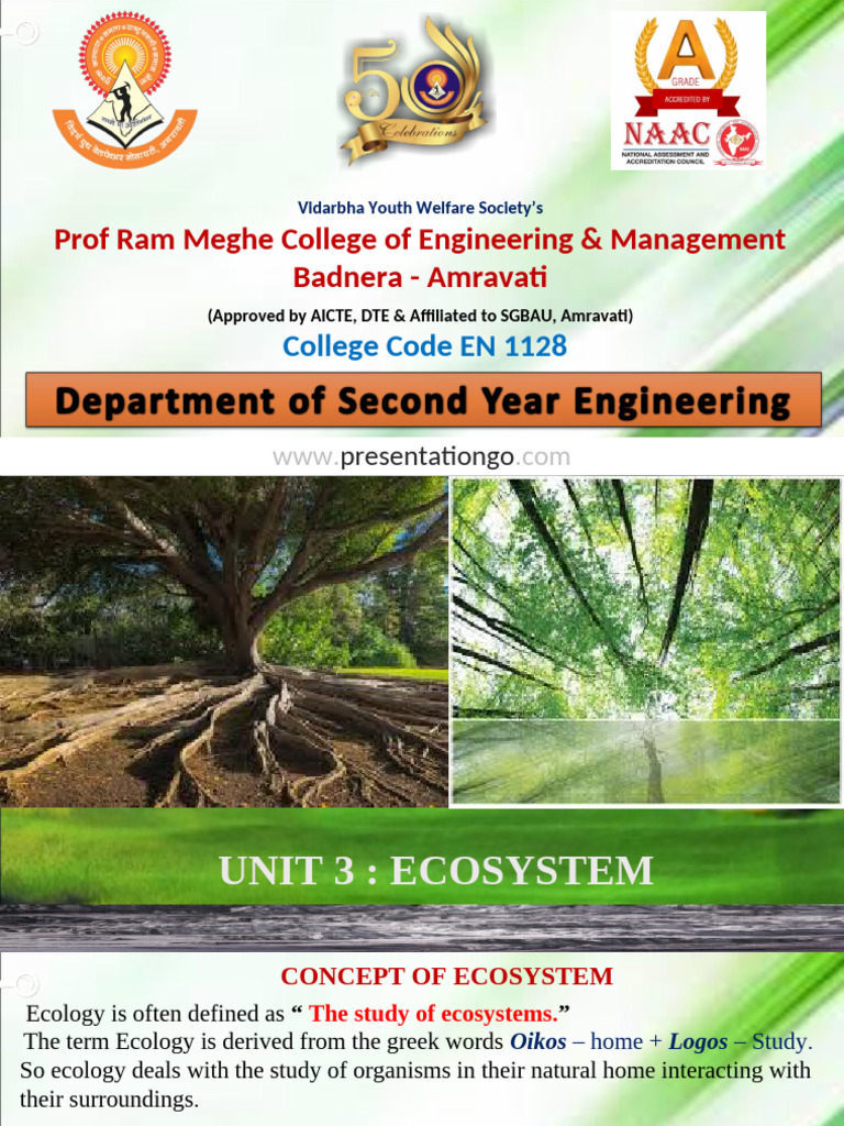 Unit 2 Ecosystem | PDF | Food Web | Ecosystem