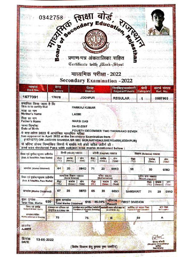 Board Certificate | PDF
