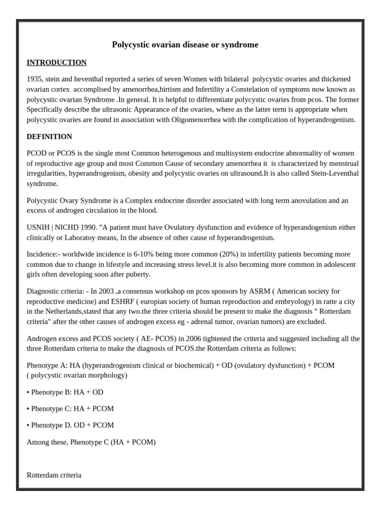 Cyprodiol for Managing PCOS Symptoms | PDF | Polycystic Ovary Syndrome ...