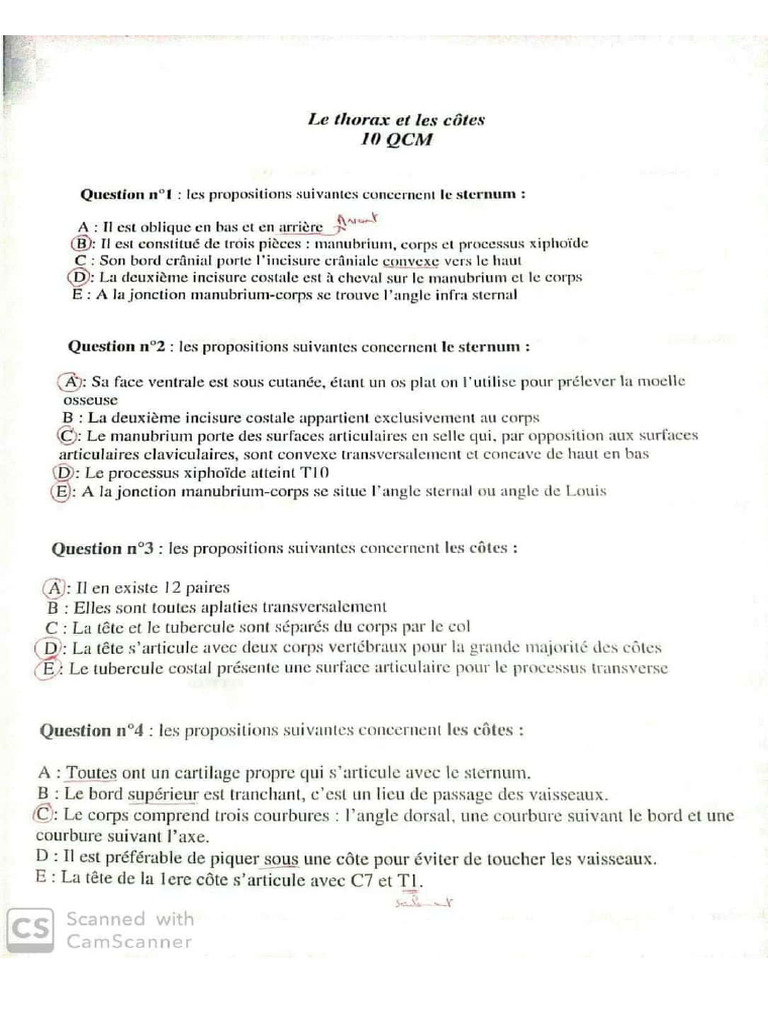 Qcm fr | PDF