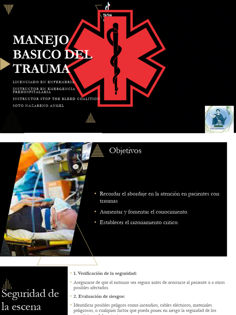 Manejo Basico Del Trauma 2105 | PDF | Choque (circulatorio) | Especialidades Medicas