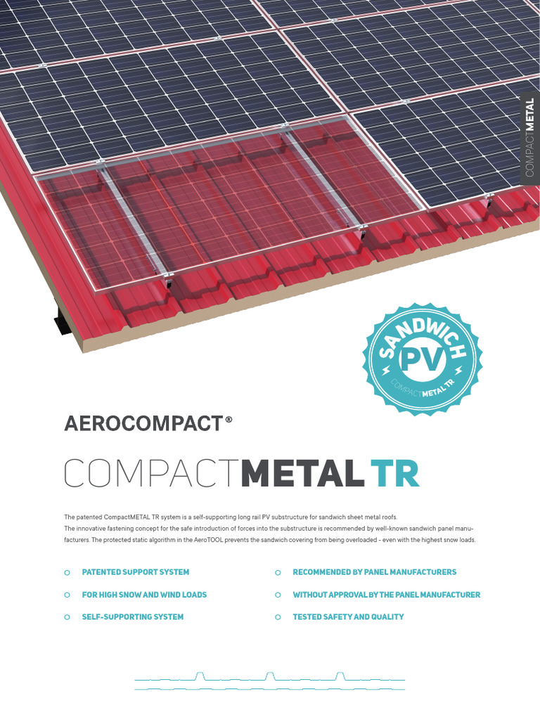 Aerocompact Leaflet TR Eng v1 Web | PDF | Roof | Screw