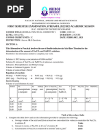 Double Indicator Titration Methods | PDF | Titration | Chemistry