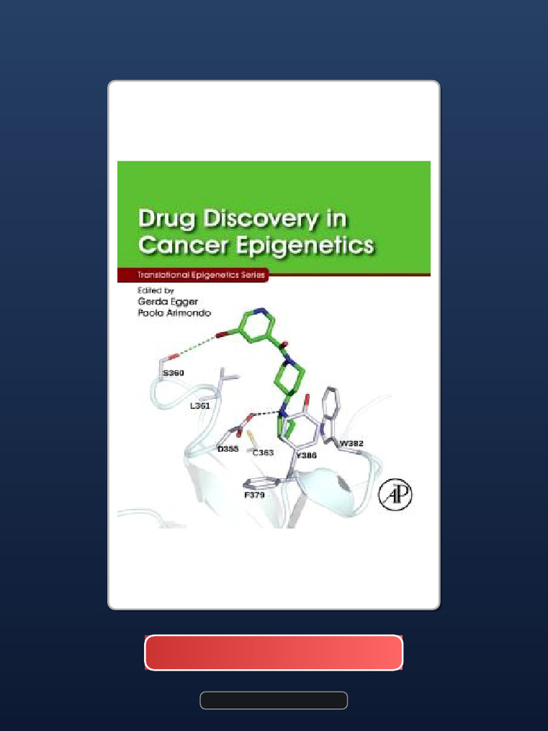 Verified PDF Download Drug Discovery in Cancer Epigenetics FULL Version | PDF | Epigenetics | Cancer