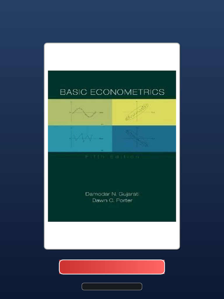 Verified PDF Download Basic Econometrics Gujarati Porter 5th Edition FULL Version | PDF ...