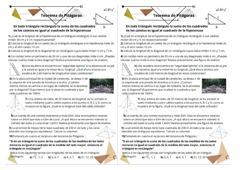 Practico Pitagoras | PDF