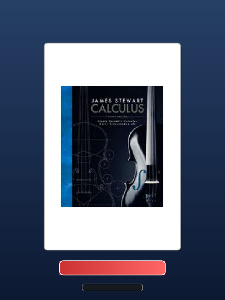 Verified PDF Download Single Variable Calculus Early Transcendentals 8th Edition FULL Version ...