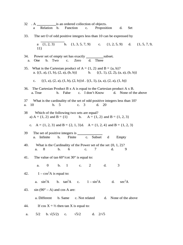 Is An Ordered Collection of Objects. | PDF