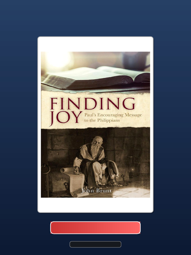 Test Bank For Testbank Finding Joy Pauls Encouraging Message To The ...