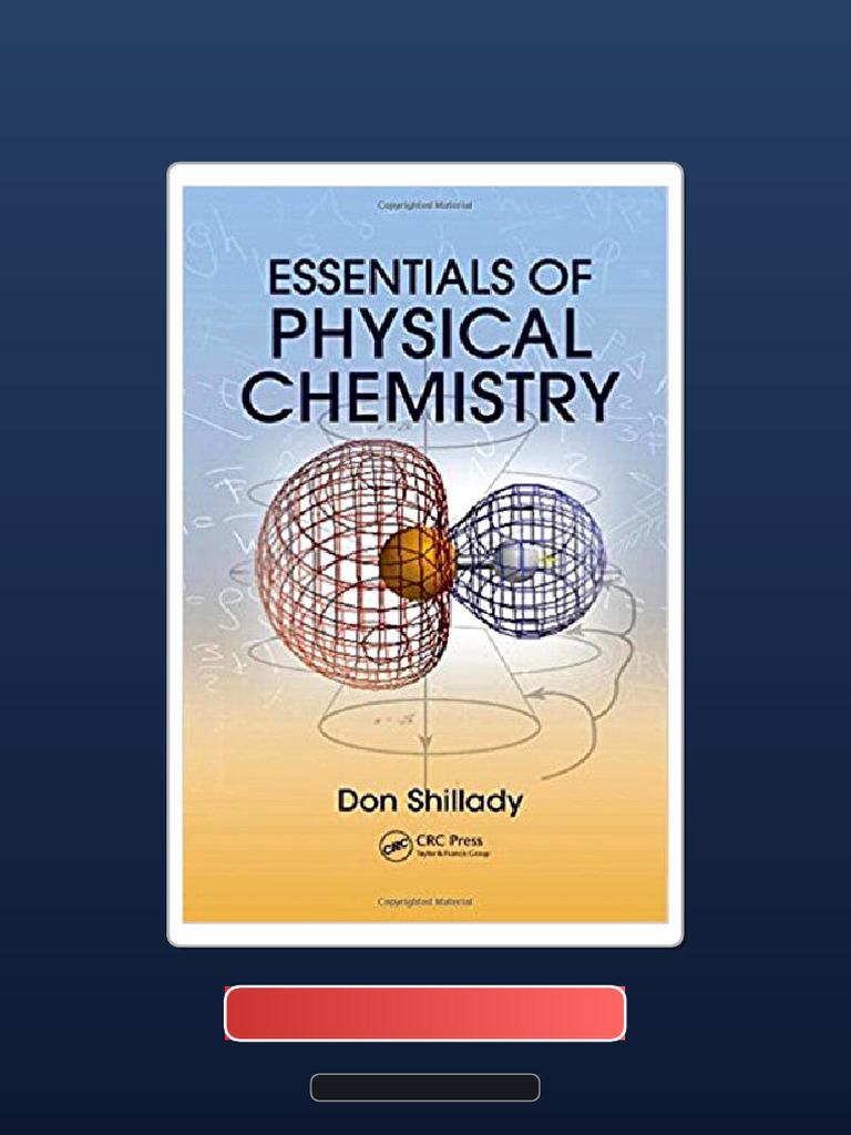 Verified PDF Download Essentials of Physical Chemistry 1st Shillady ...