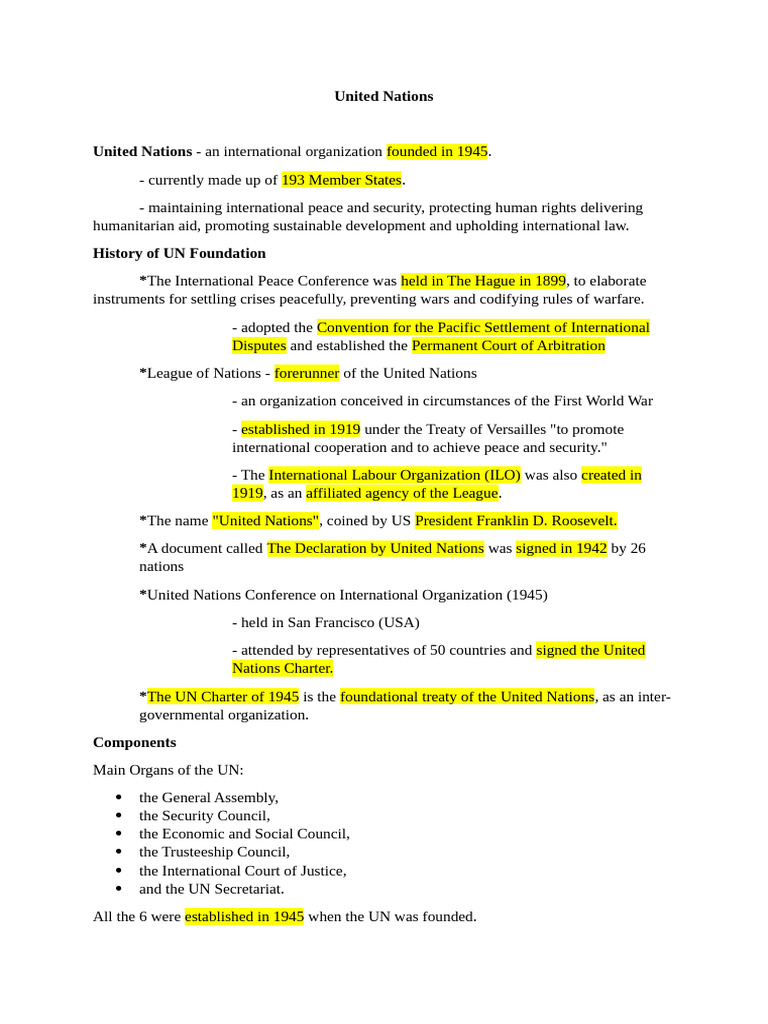 Kaye Sumallo - Contemp. World Reviewer | PDF | United Nations | International Relations