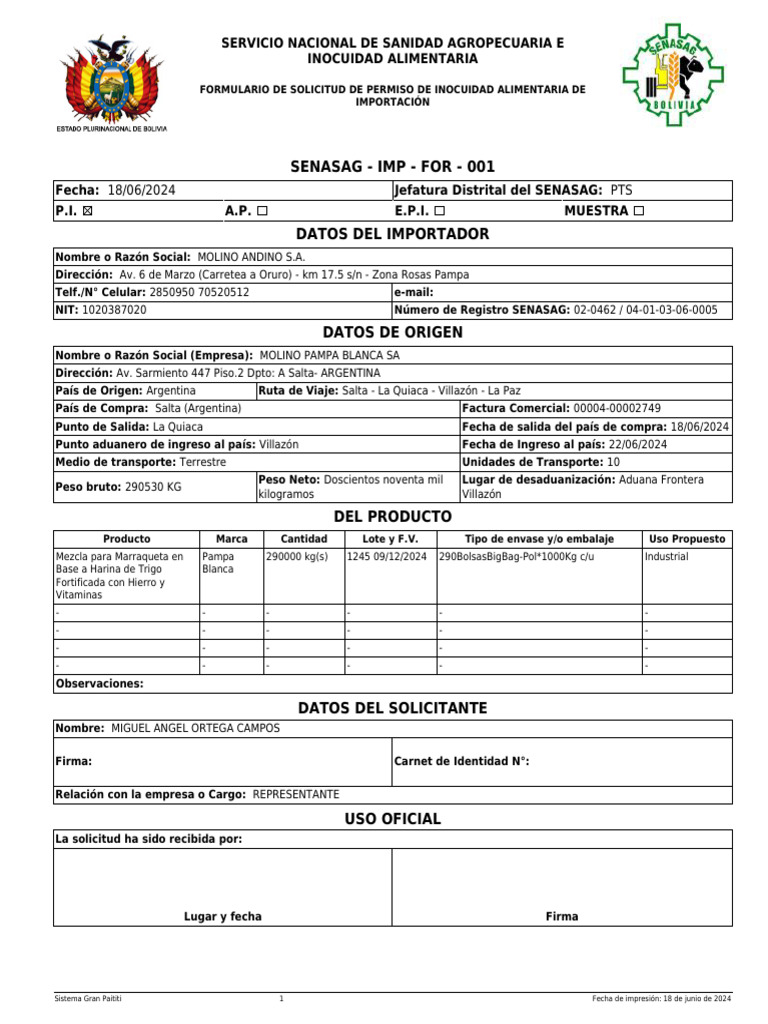 Form 2749 | PDF