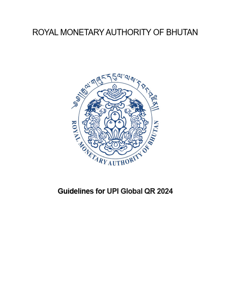 UPI Global QR Guidelines 2024 | PDF | Banks | Debit Card